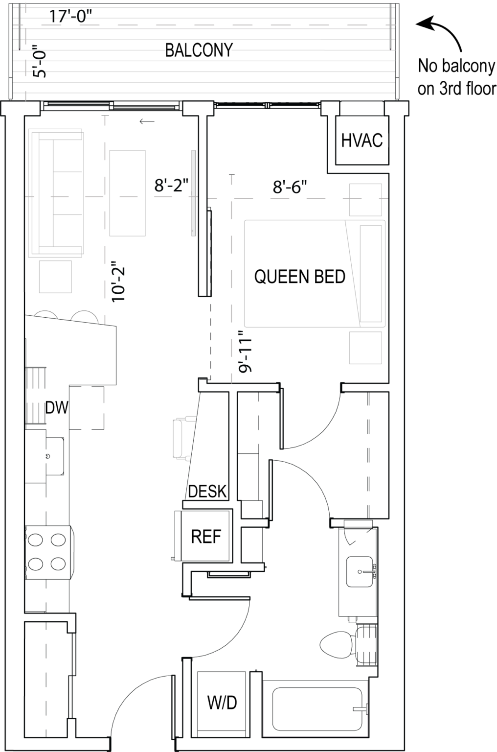 The Archive Apartments in North Loop - Floor Plans